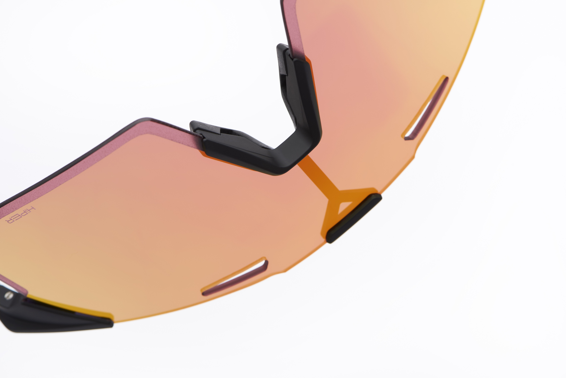 FEsports | HYPERCRAFT SQ - Soft Tact Black - HiPER Red Mirror