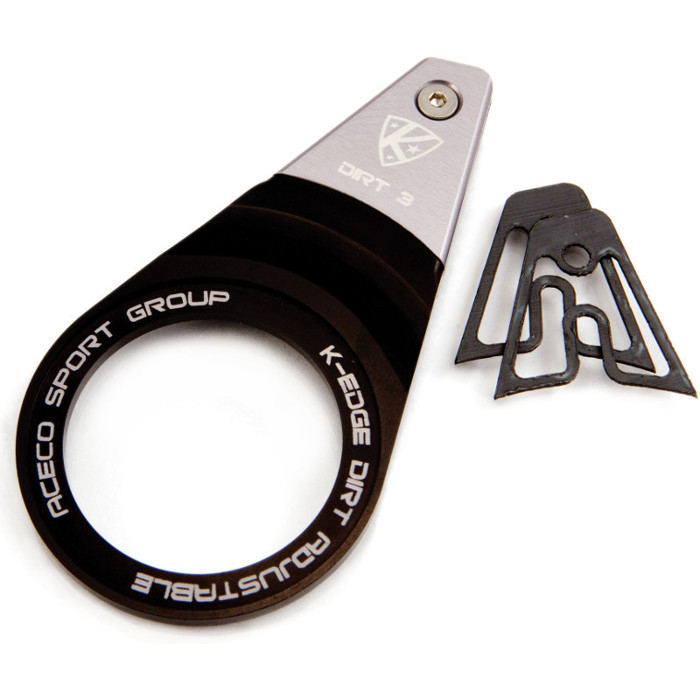 FEsports | K-Edge Dirt 3 Adjustable MTB BB Triple Chain Catcher - BLACK